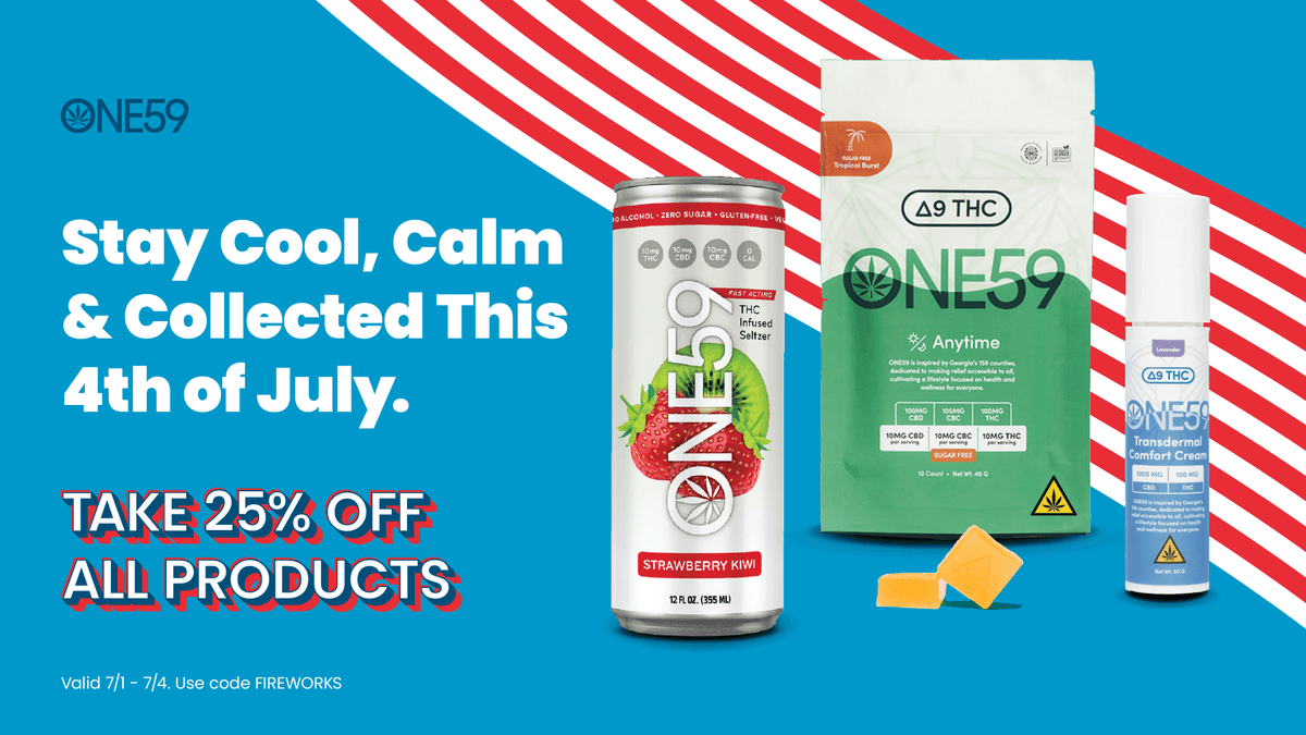 Premium Delta-9 THC Beverages and Products – ONE59